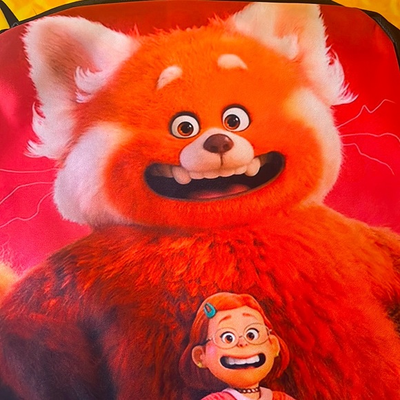 Accessories | Turning Red Backpack Cartoon New Kawaii Disney Pixar ...